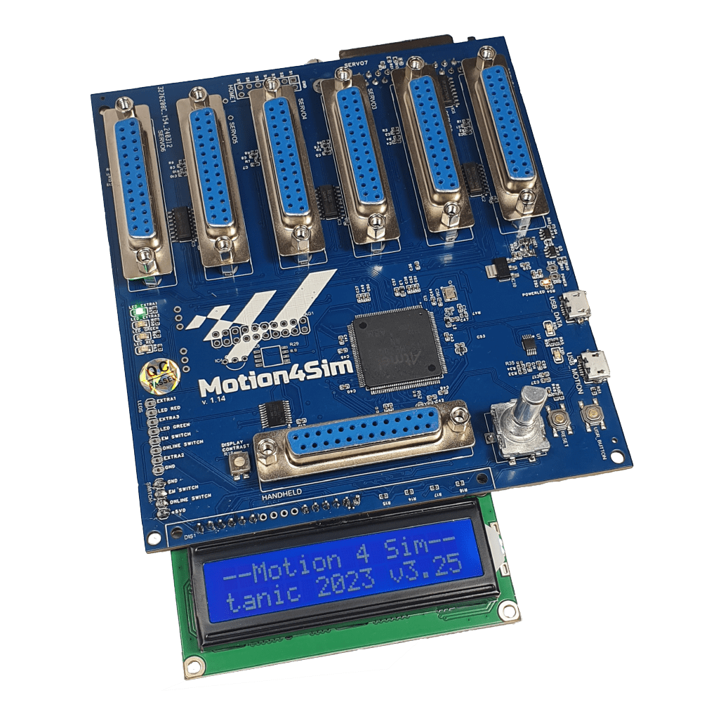 NEW! Motion4Sim Controller with Display/Encoder – Motion4Sim NEW! Motion4Sim Controller with Display/Encoder – Motion4Sim