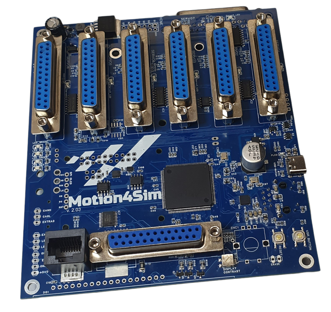 NEW! Motion4Sim Controller Ethernet Version – Motion4Sim