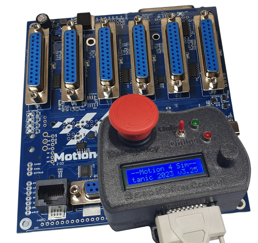 NEW! Motion4Sim Controller Ethernet Version – Motion4Sim