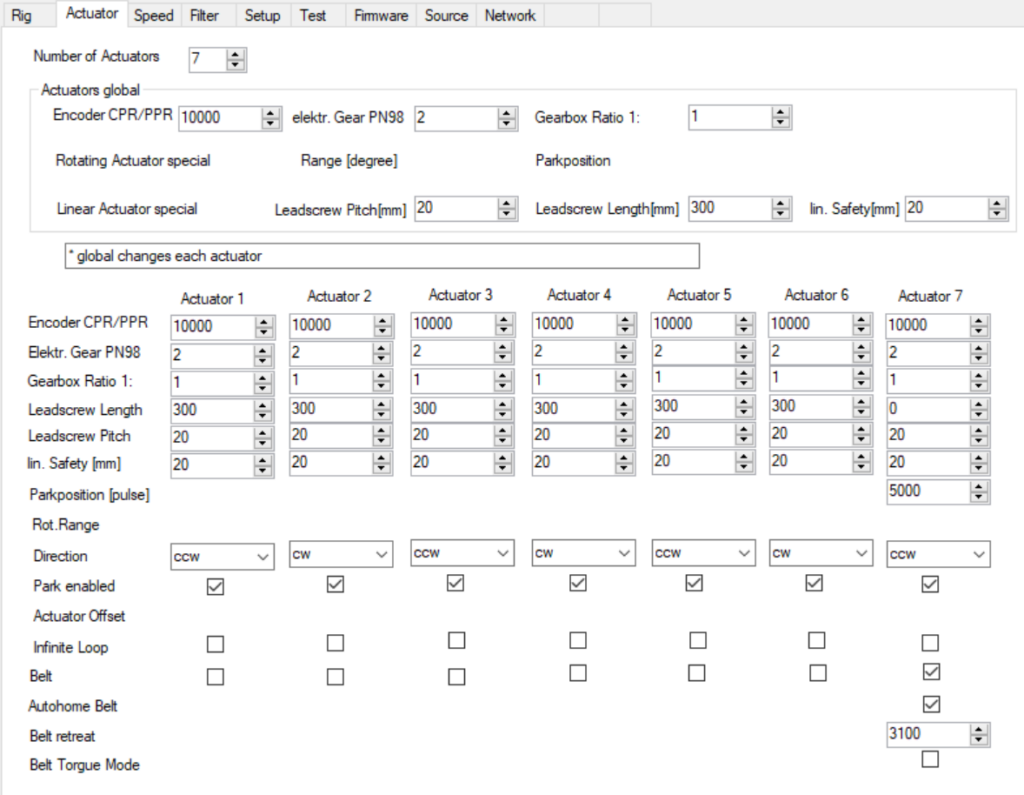 Motion4Sim Controller Quickstart Guide – Motion4Sim